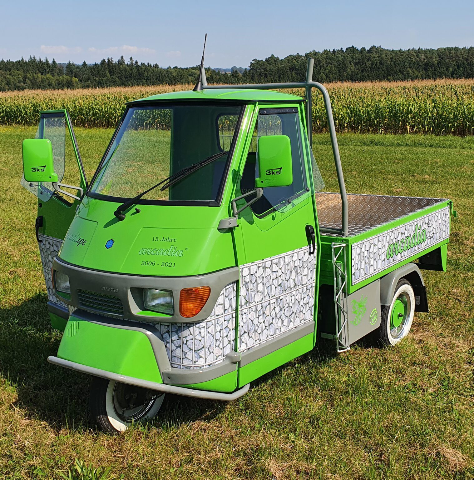 Ape elektrifizieren – Elektrischer Umbau Motorraddreirad APE50